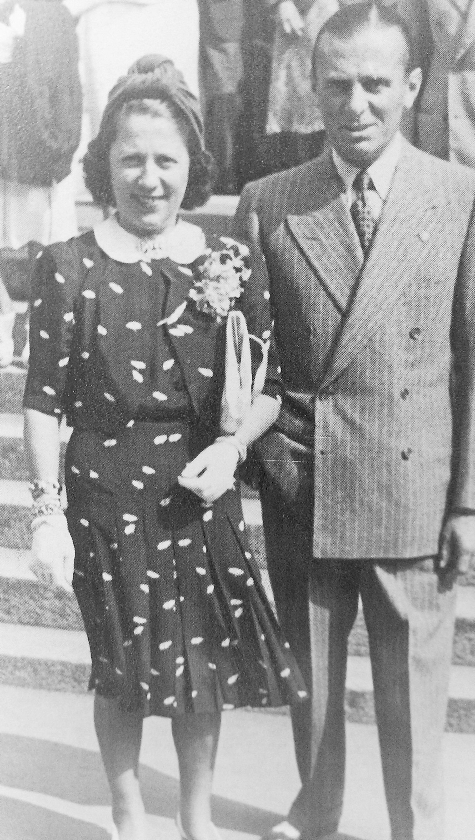 Varzi and his Norma. They married during the war. | sandro-martini